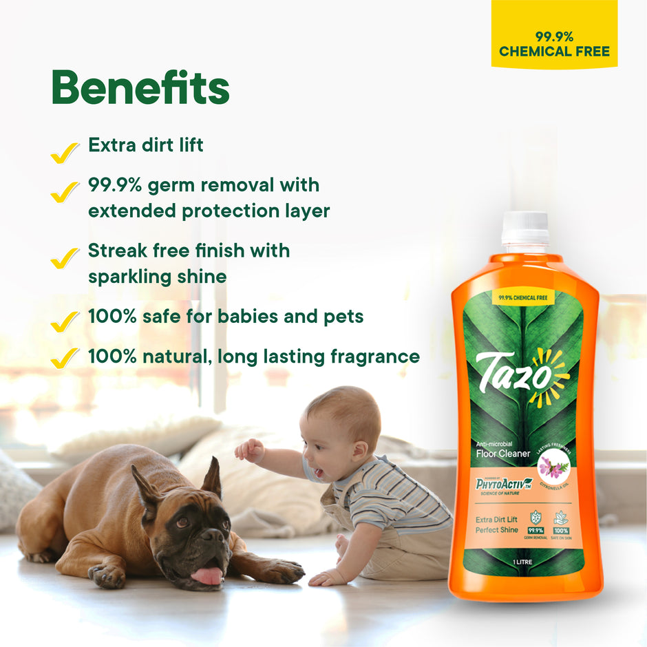 Tazo Home: Natural Cleaning Products for a Fresher, Healthier Home