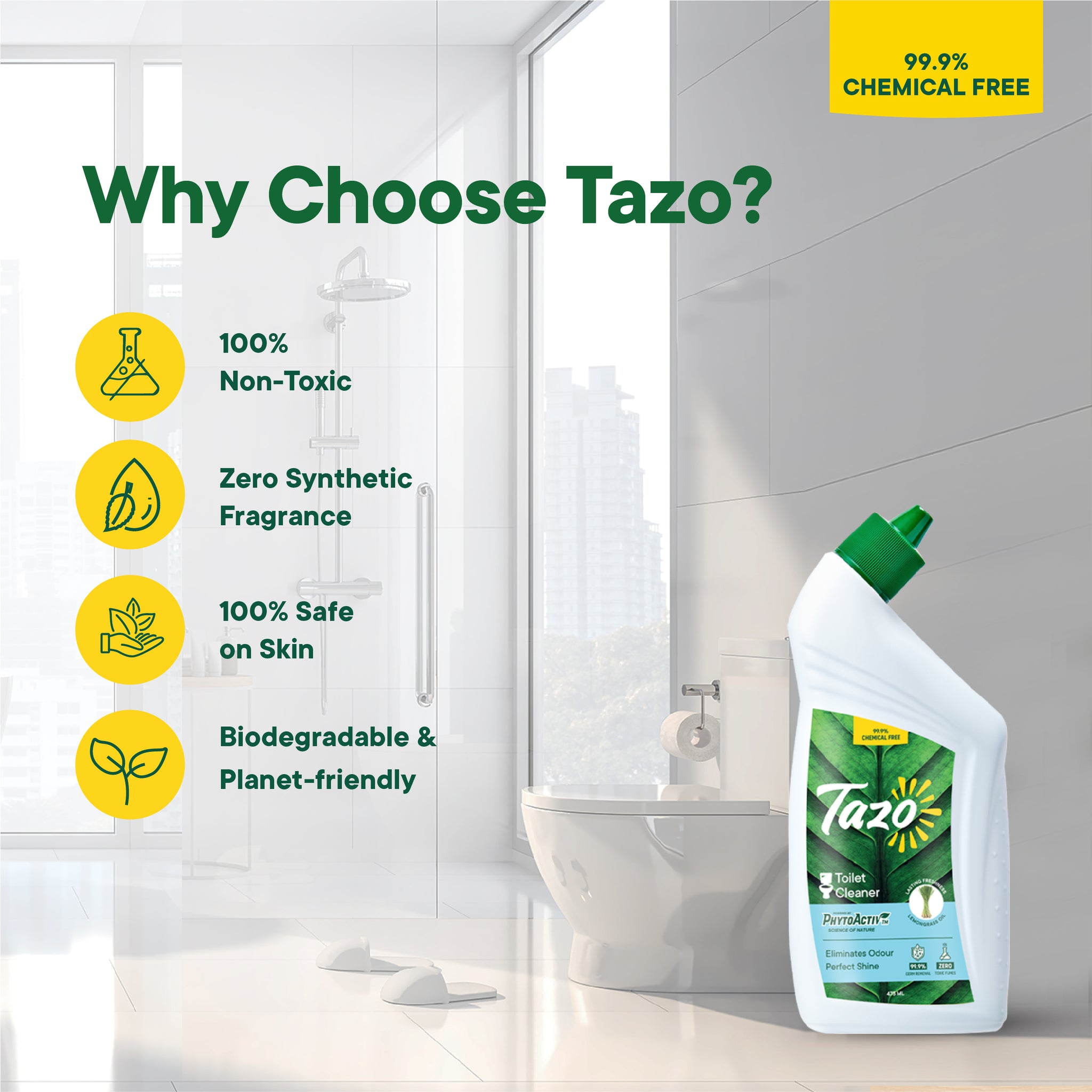 Natural Toilet Cleaner – Tazo Home